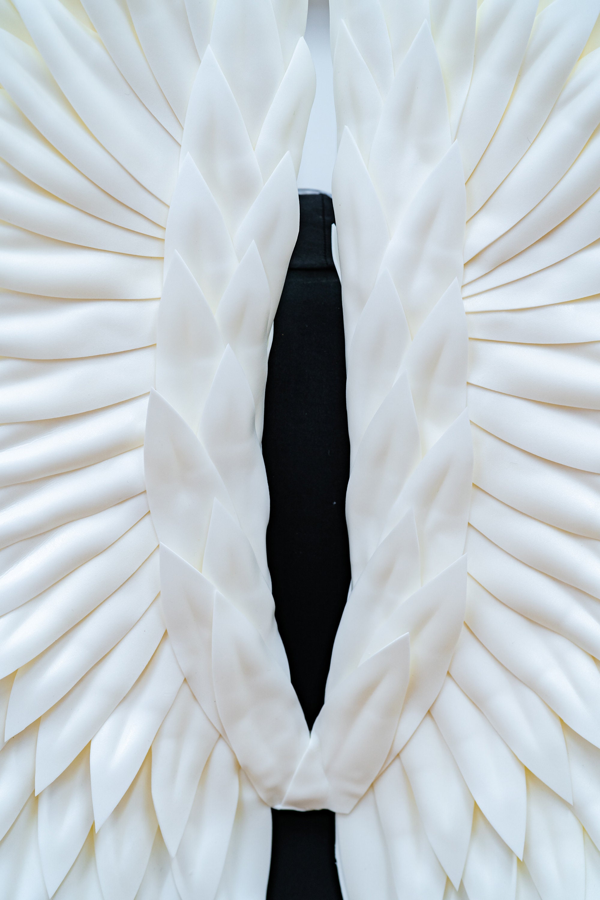 White Angel Wings Costume, Halloween Costume, Articulated Wings ...