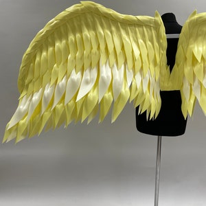 Adam Wings, Cosplay Costume, Hazbin Hotel, Yellow and Light Yellow ...