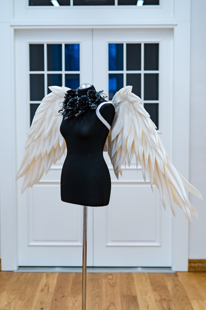 White Angel Wings Costume, Photography Prop, Halloween, Cosplay Costume ...