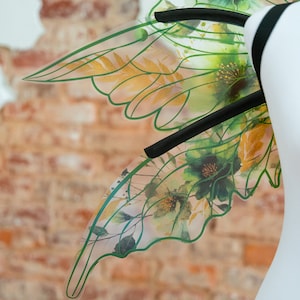 Fairy Wings Costume Flowers Forest Leaves Elf Wings Halloween