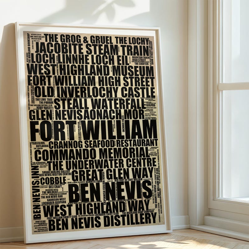 Fort William Landscape - Etsy UK