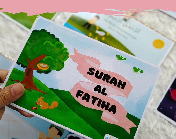 Surah Fatiha Flashcards - Etsy