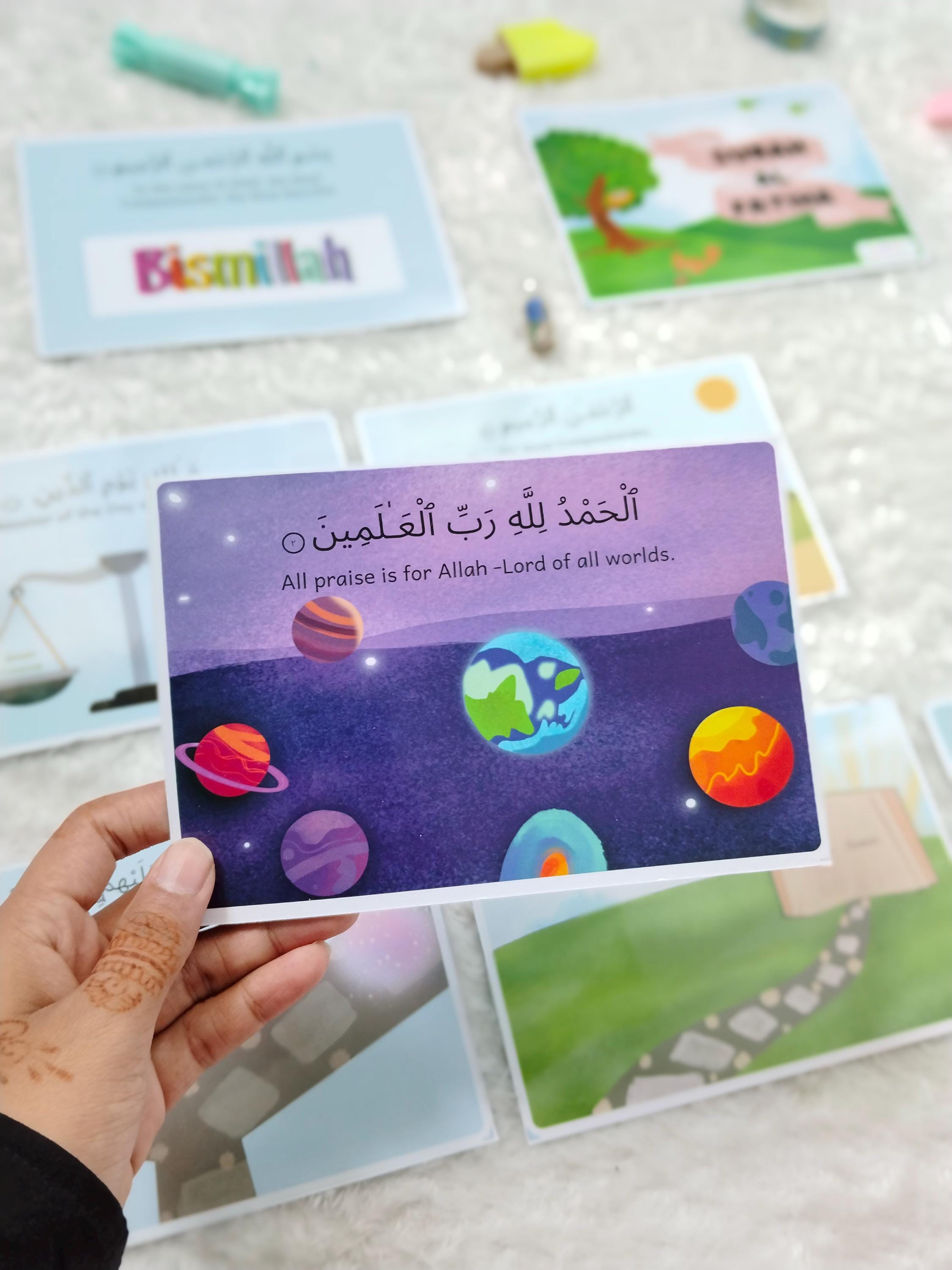 Surah Fatiha Flashcards - Etsy