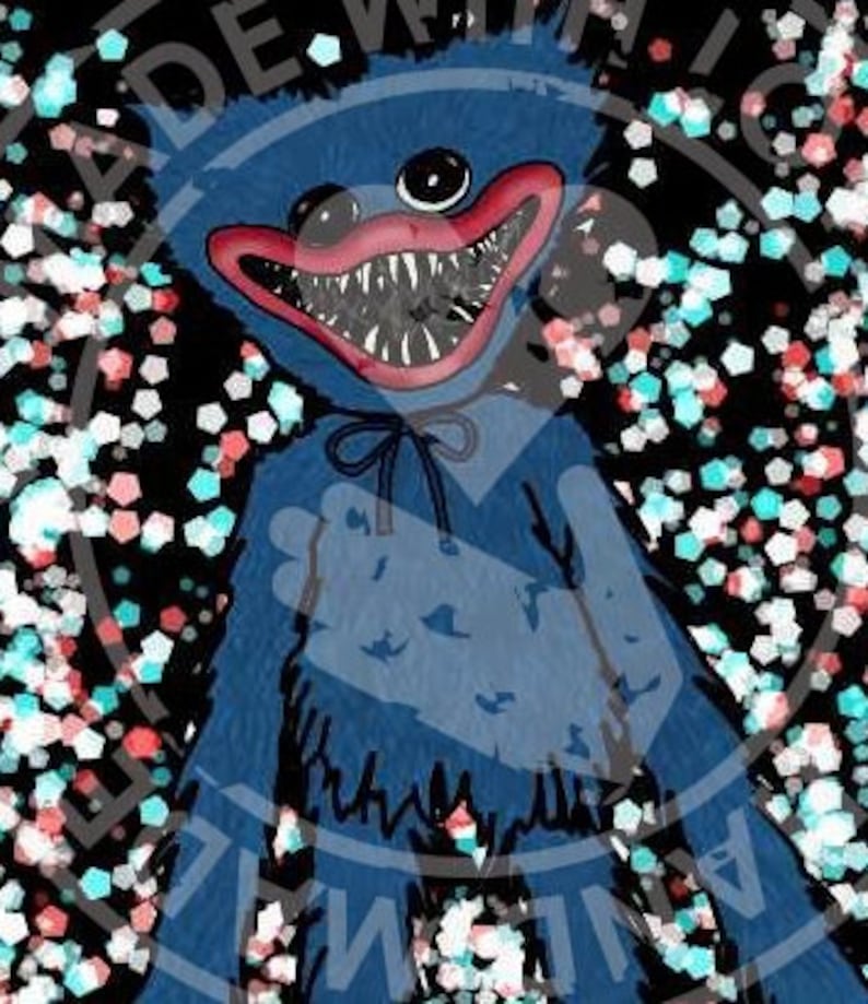 Huggy Wuggy Poppy's Playtime Digital Artwork Design Printable Download ...