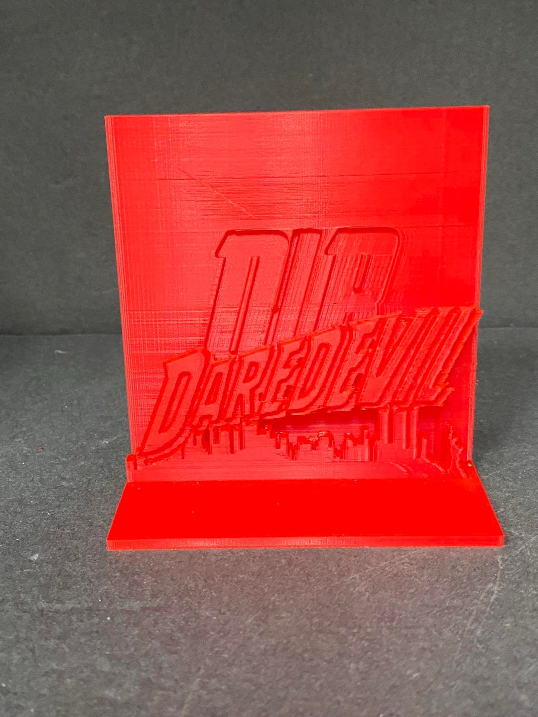 Daredevil Comic Book Desk Stand Holder 3D Printed Graded or Raw Comics ...