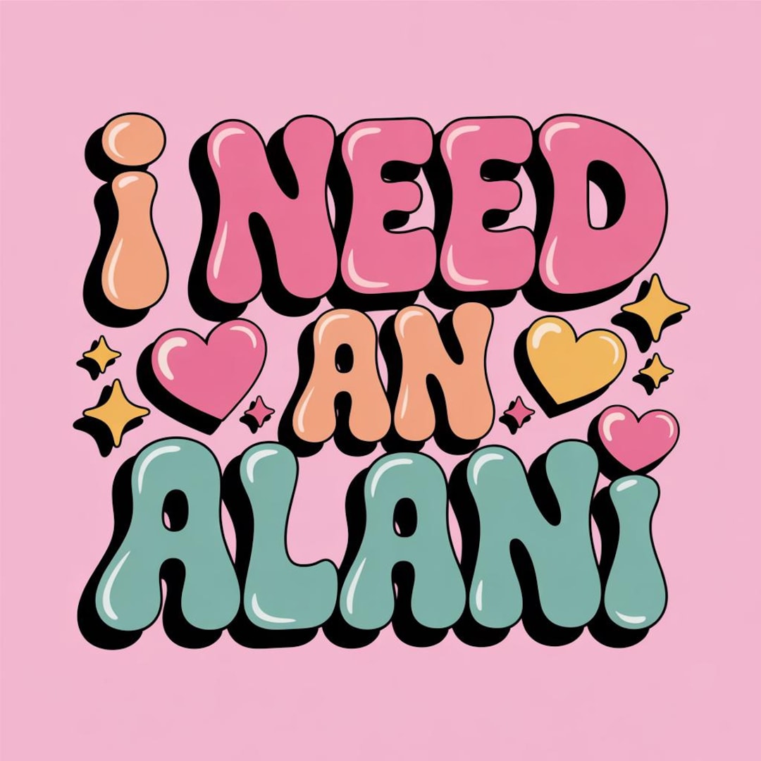 I Need an Alani PNG, I Need an Alani SVG, Vintage Summer PNG, Vintage ...