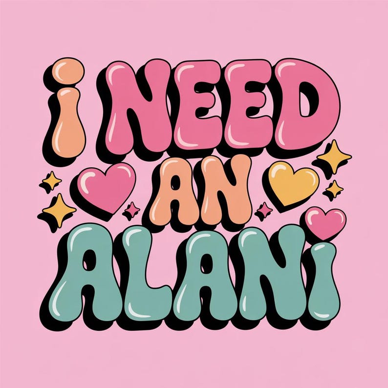 I Need an Alani PNG, I Need an Alani SVG, Vintage Summer PNG, Vintage ...