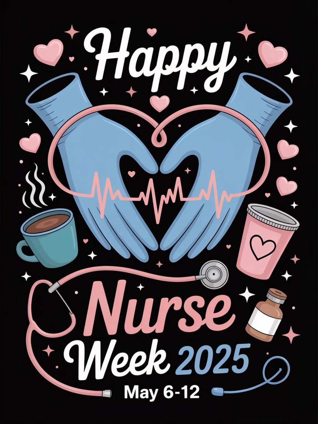 Nurse Week SVG PNG, Nurse Appreciation Design, Nurse Week Digital ...