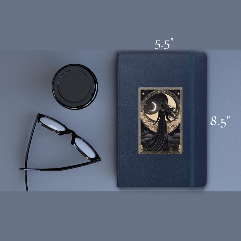 Celestial Goddess Journal - Lined Notebook With Ribbon Bookmark - Etsy