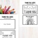 Teacher Appreciation Card From Kids, Printable Thank You Coloring Card ...