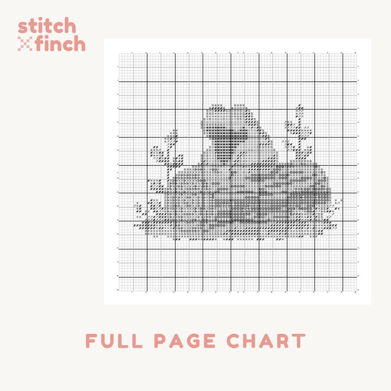 Cute Frog Cross Stitch Pattern Frog W/ Knife Funny Cross Stitch Pattern ...