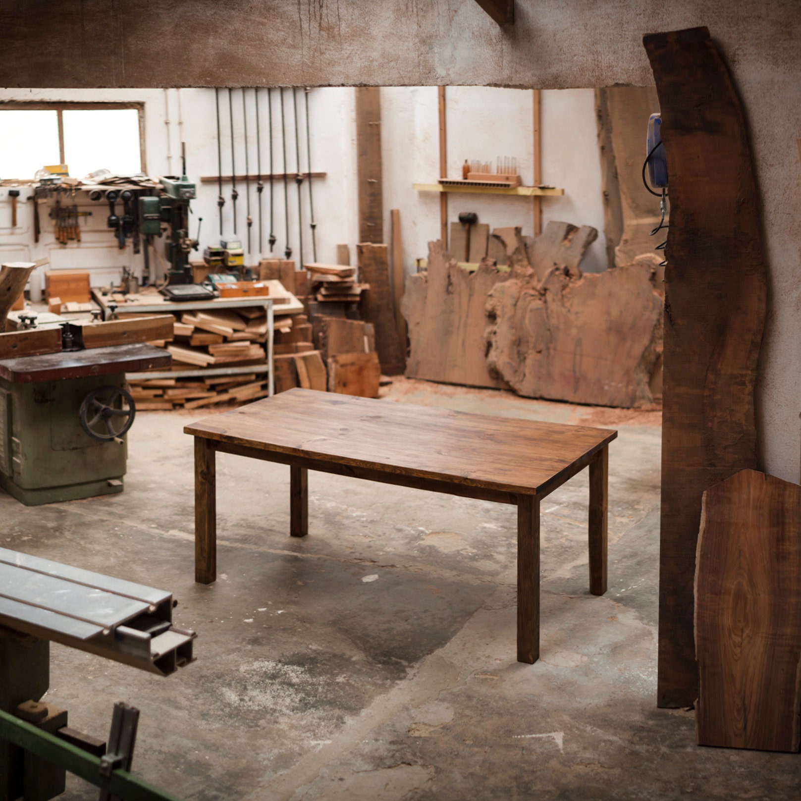 Farmhouse Table - Made to Order - Free Delivery and Set-up in Lisbon - Etsy