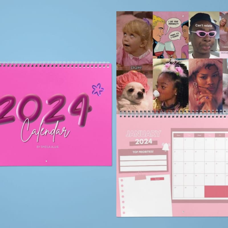 2024 Meme Calendar - Etsy