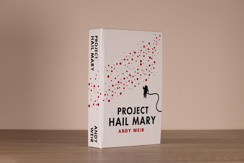 Project Hail Mary Andy Weir Custom Rebind Special Edition - Etsy