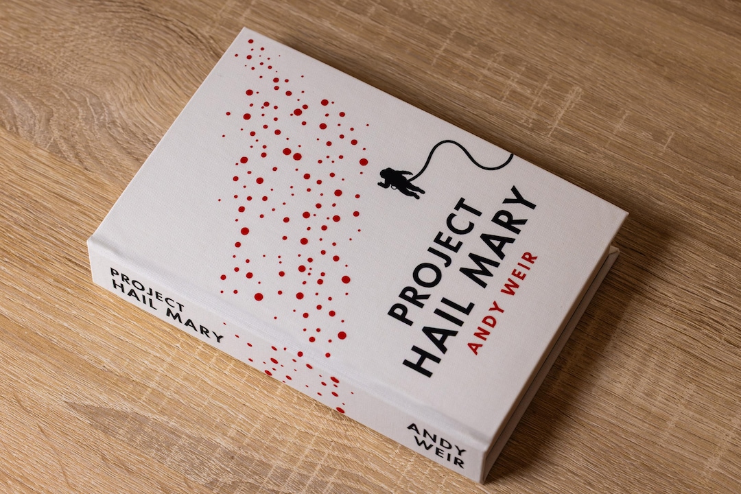 Project Hail Mary Andy Weir Custom Rebind Special Edition - Etsy