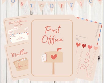 Valentine Post Office Dramatic Play - Etsy