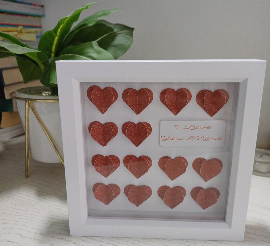 Inspirational Shadow Box, True Love, Anniversary, Valentines ...