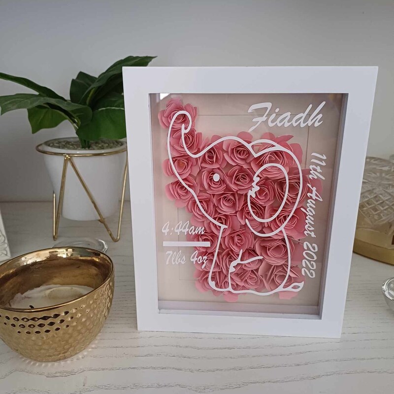 Baby Boy Shadow Box - Etsy