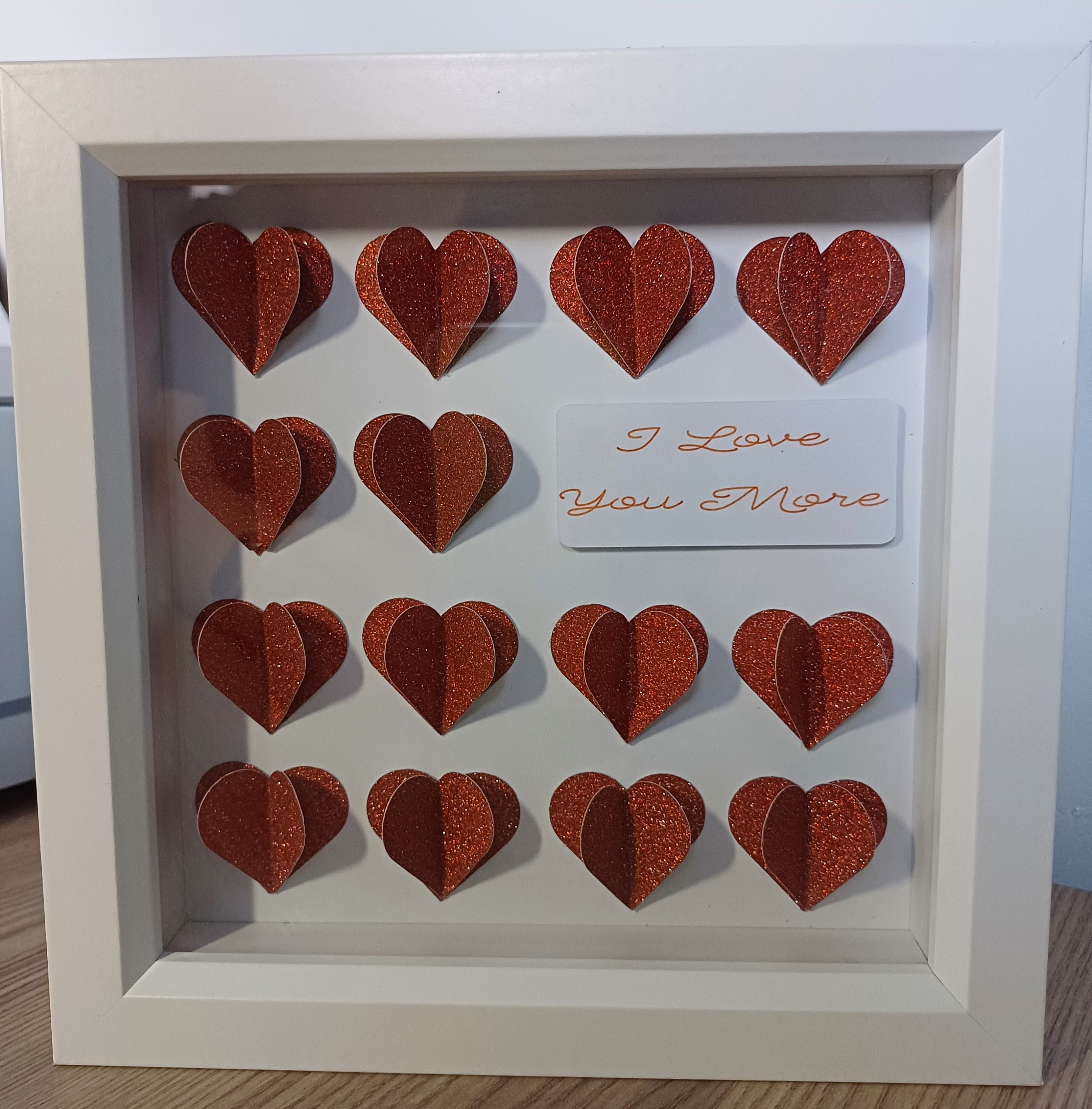 Inspirational Shadow Box, True Love, Anniversary, Valentines ...