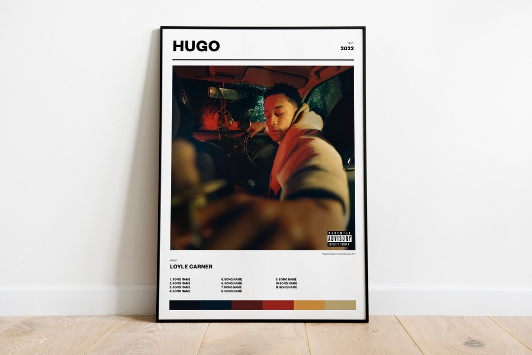 Loyle Carner - Album Poster - Vintage - Frame Not Included - Hugo ...