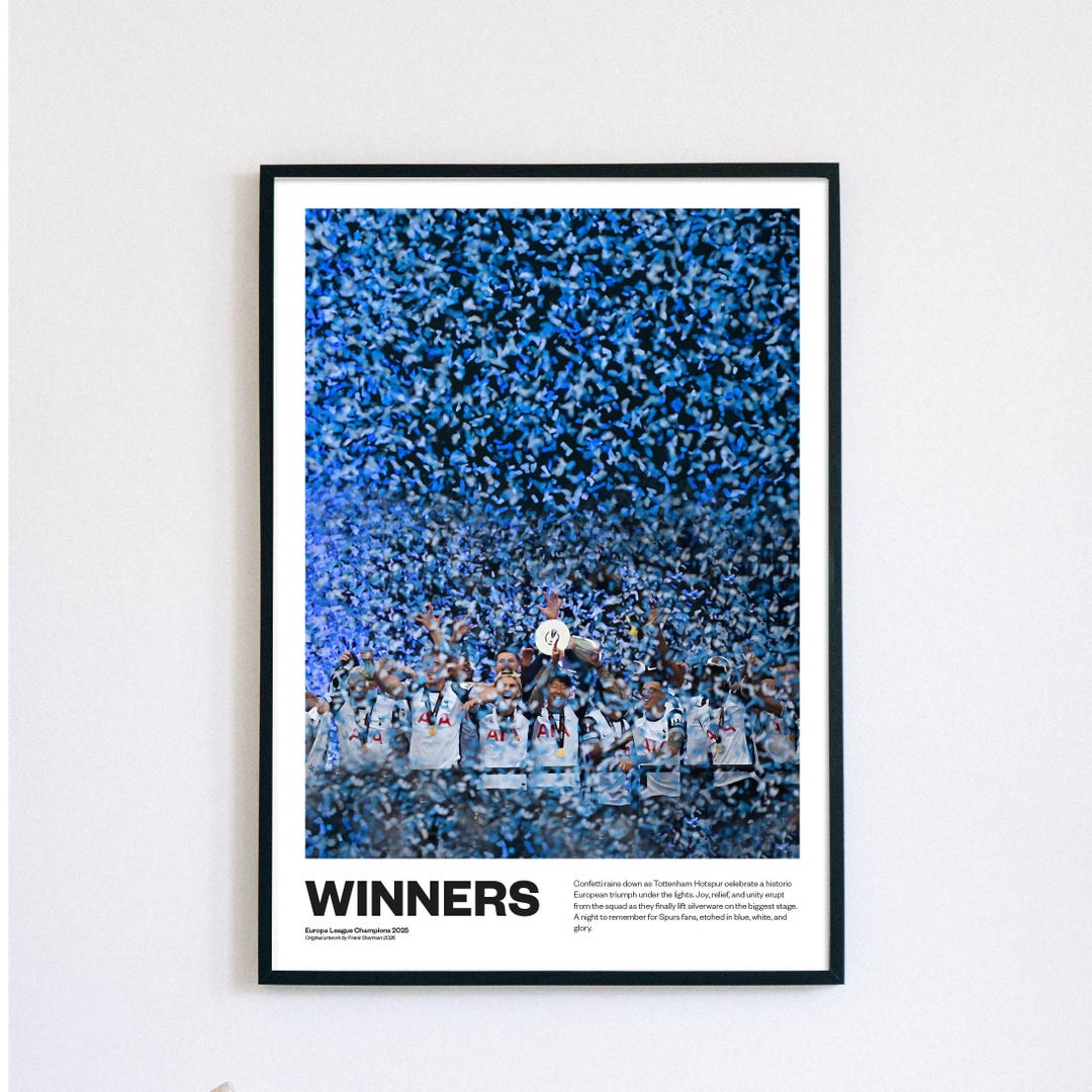 Tottenham Hotspur - Europa League Winners - Trophy Lift - Stadium ...