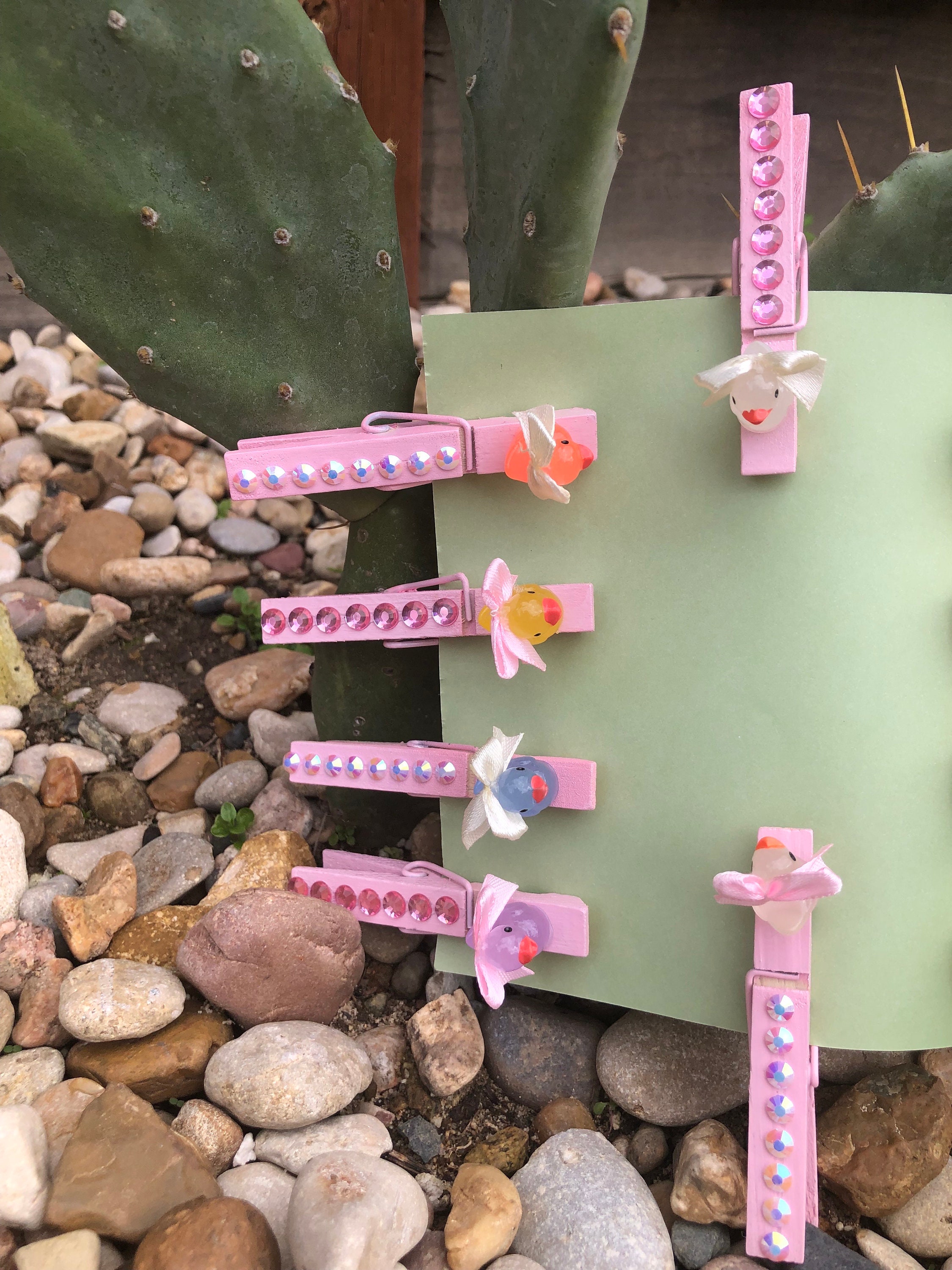 Pastel Pink Duck Cheer Pins 10 Pc - Etsy