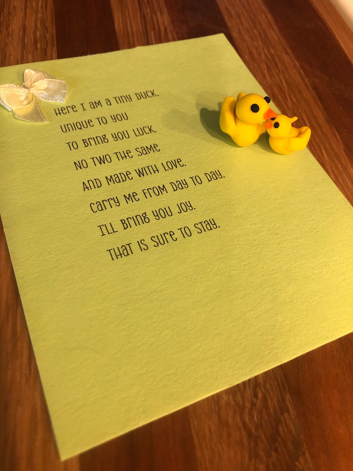 2 Pc One of a Kind Good Luck Ducks- Handmade From Clay. - Etsy