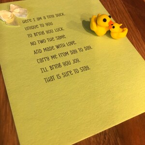 2 Pc One of a Kind Good Luck Ducks- Handmade From Clay. - Etsy