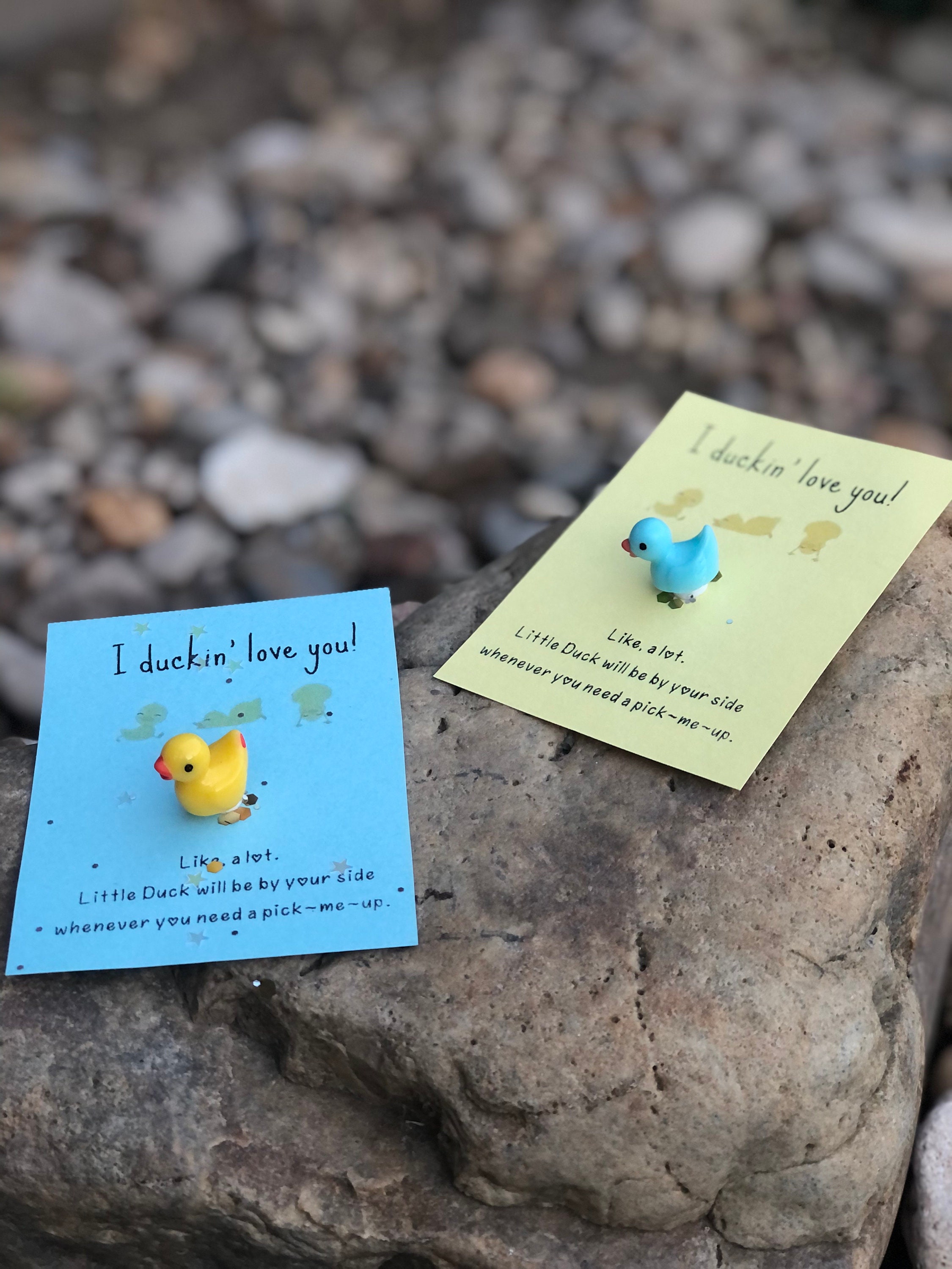 Pick Me up Ducks, Packaged in Organza Bag With or Without Glitter, to ...