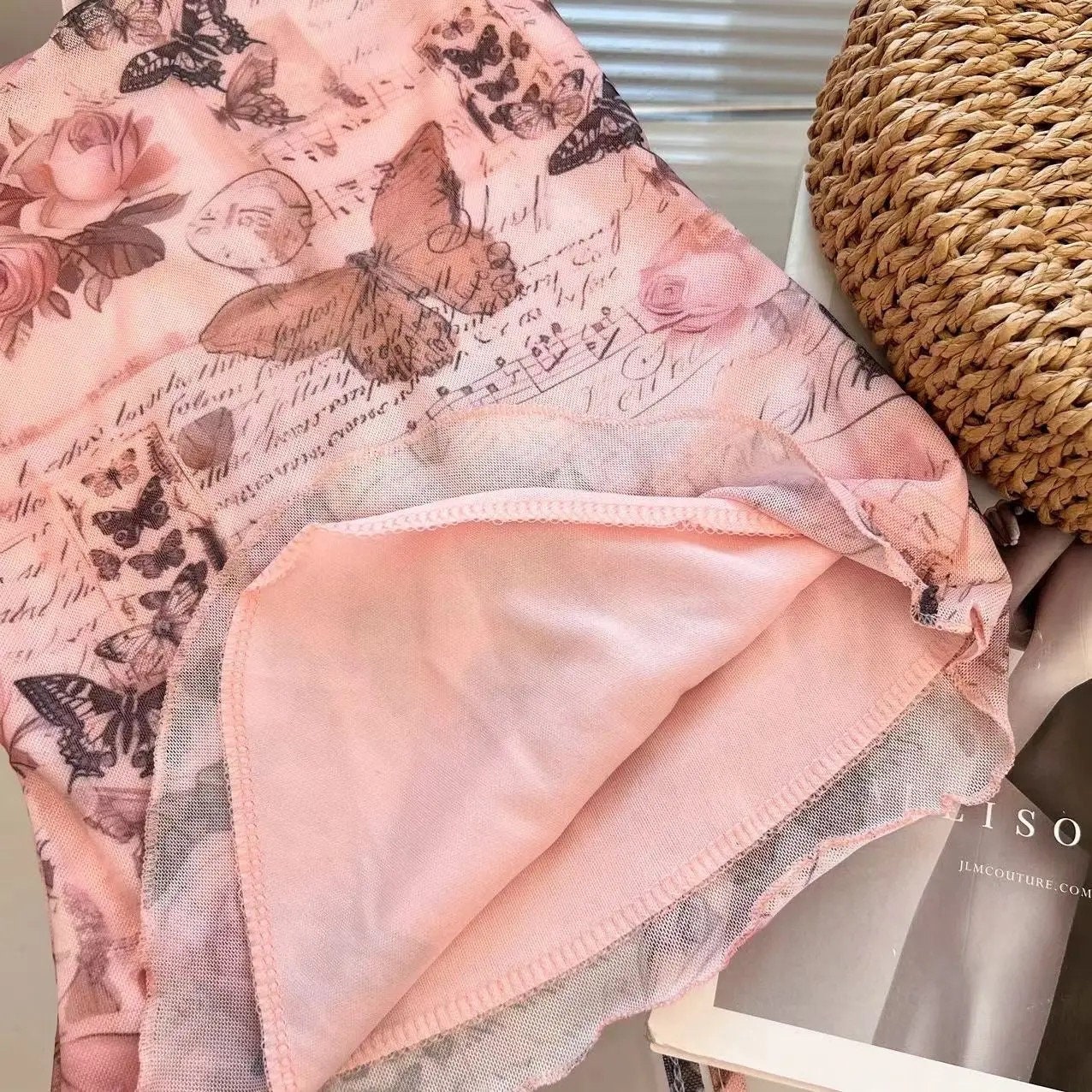 Coquette Summer Butterfly Backless Tie Top - Etsy