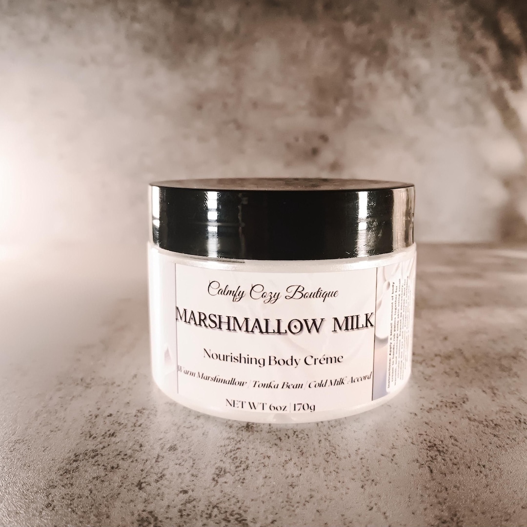 MARSHMALLOW MILK | Nourishing Body Crème | Handmade Moisturizer | Warm ...