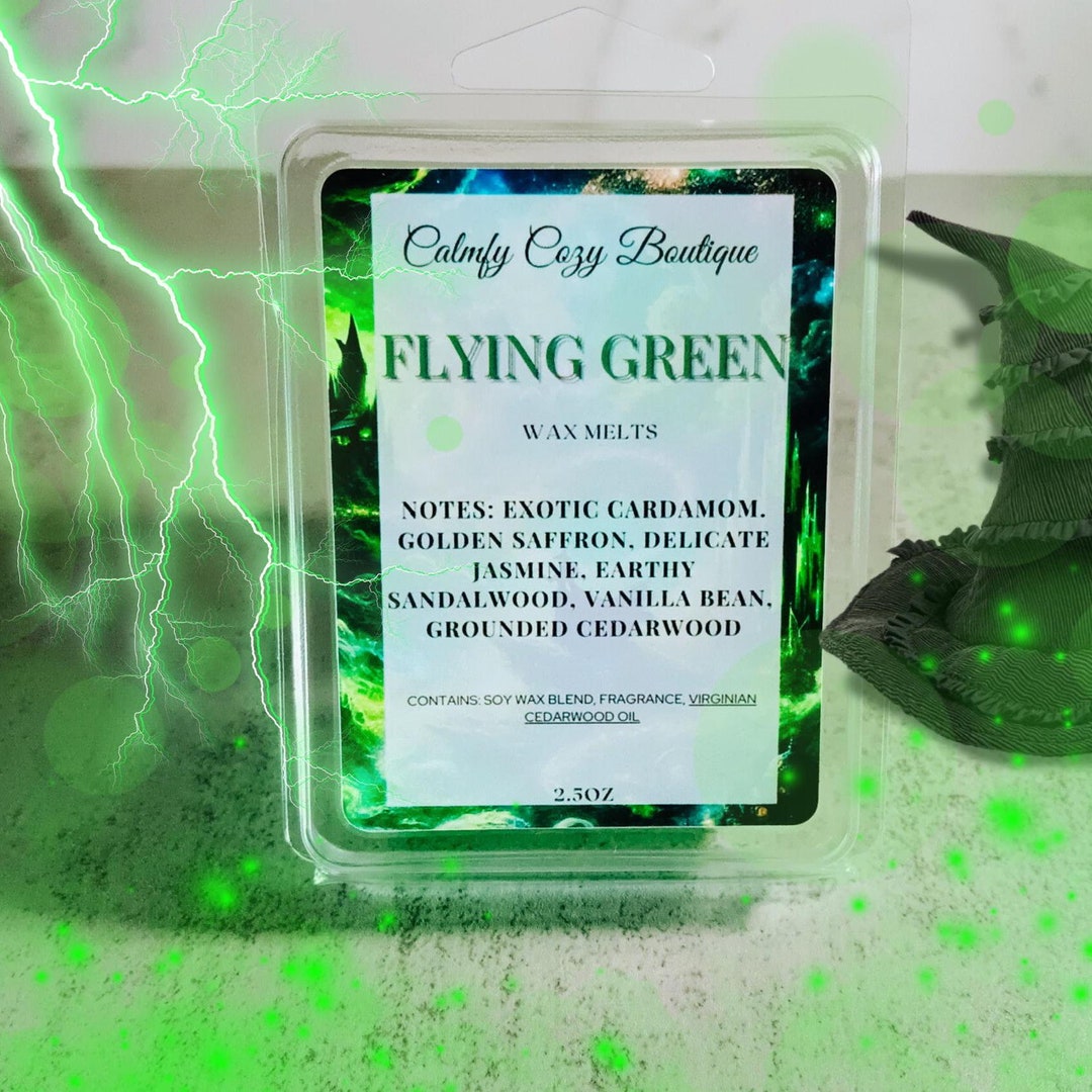 FLYING GREEN Elphaba Inspired Wax Melts Wicked Gift Ideas Handmade Home ...