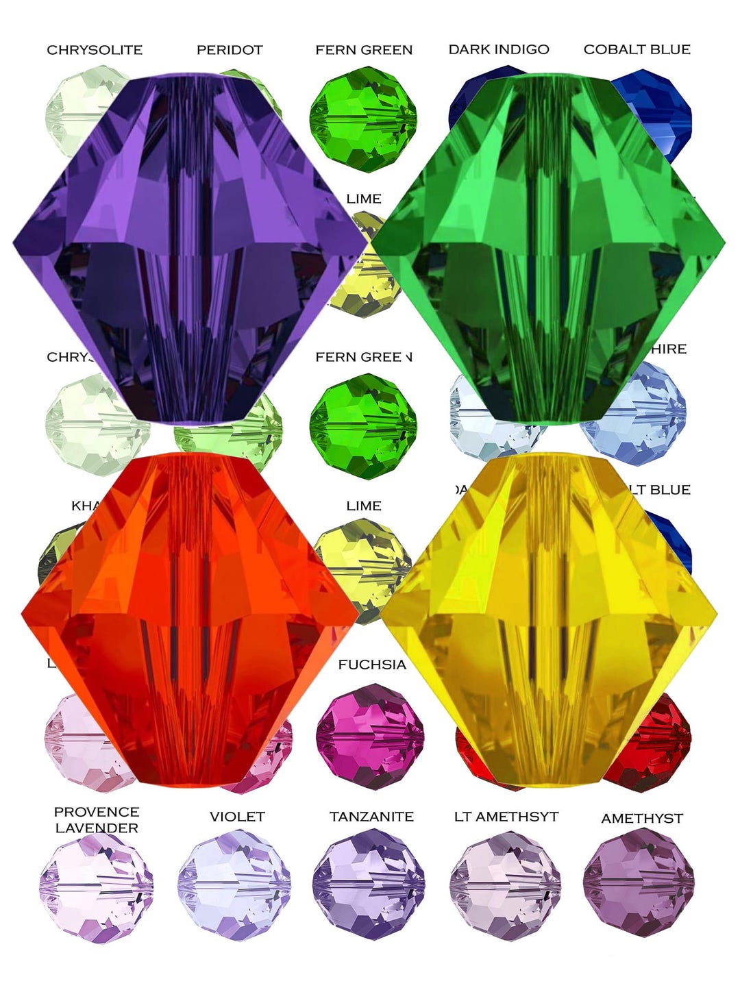 CLOSING DOWN Swarovski #5328 Bicone 5mm (20 Pieces), - Etsy