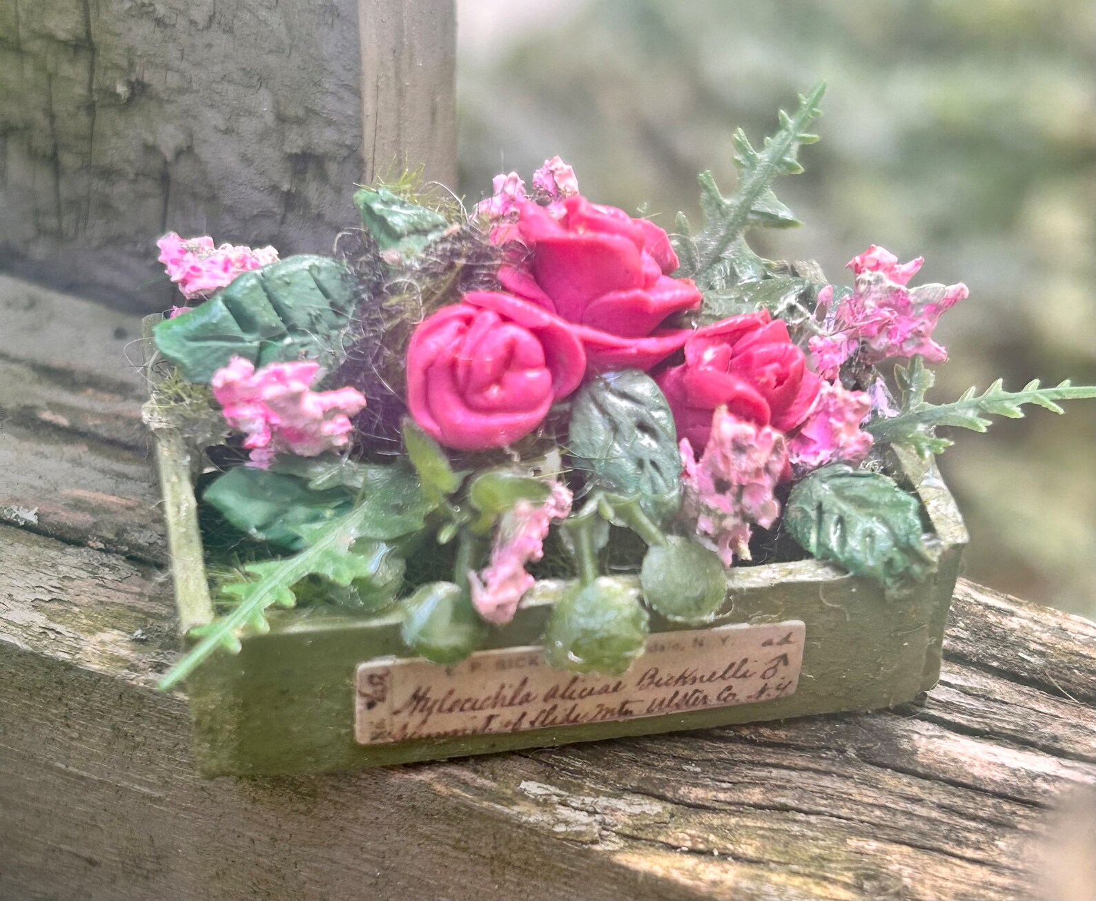 Miniature Flower Box Planters - Etsy