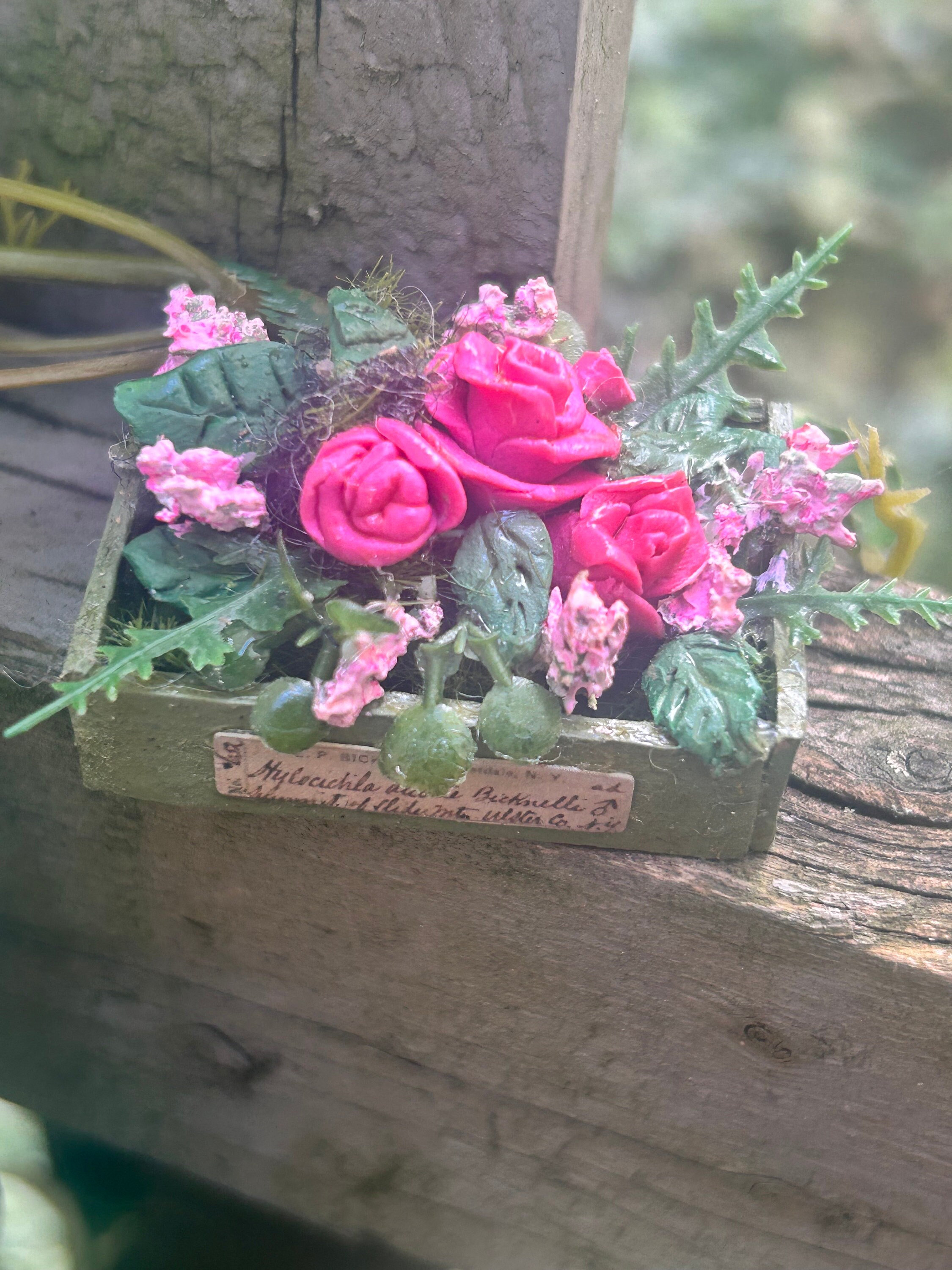 Miniature Flower Box Planters - Etsy