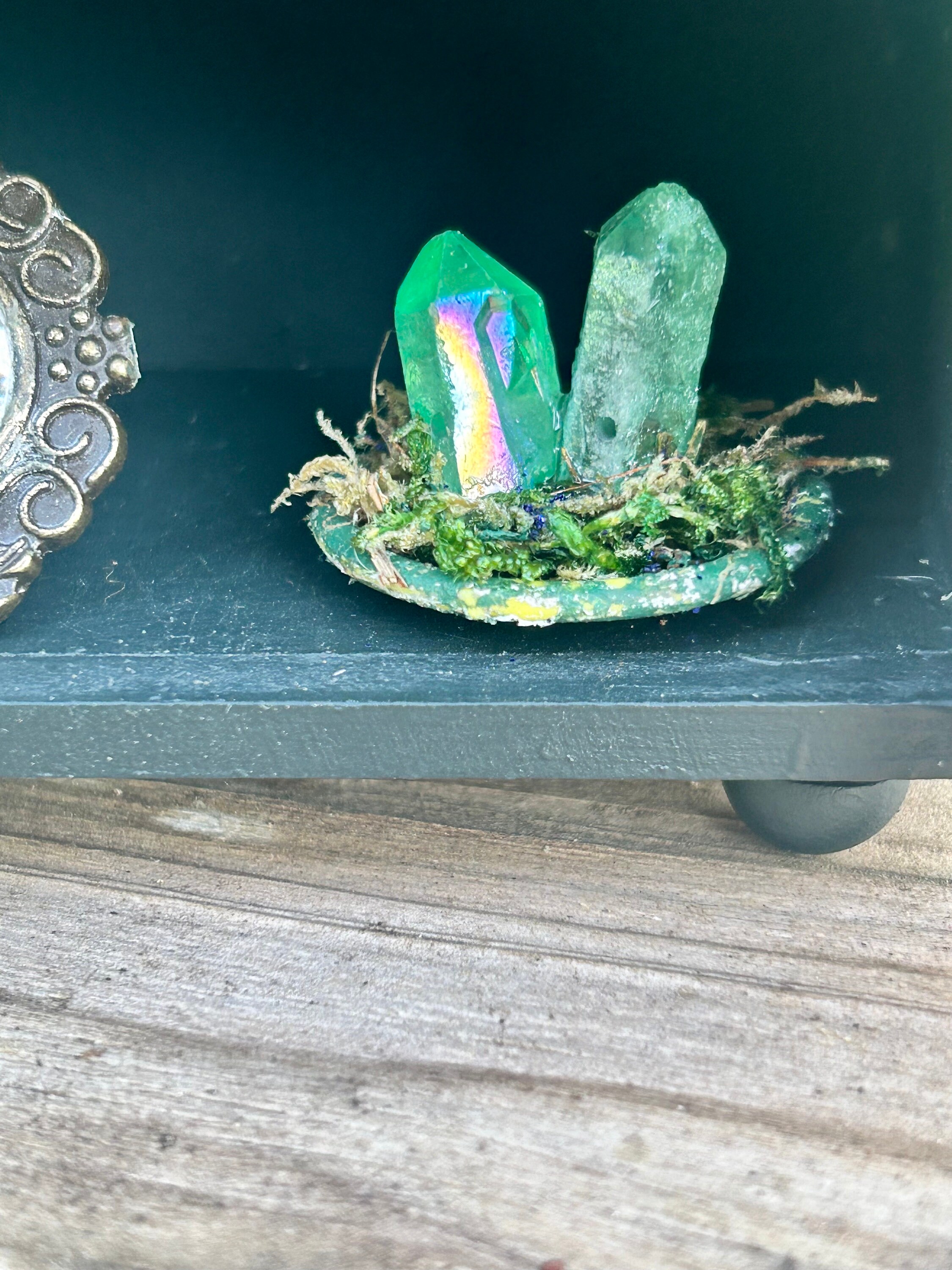 Mystical Curio Shelf Miniature With Accessories - Etsy