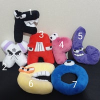 0-9 Number Lore Plush, Alphabet Lore Toy, Educational Toys, Gift for ...