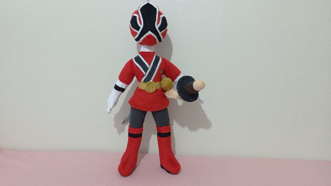 Custom Plush Samurai Red Plush Doll (40cm) 15.7" - Etsy