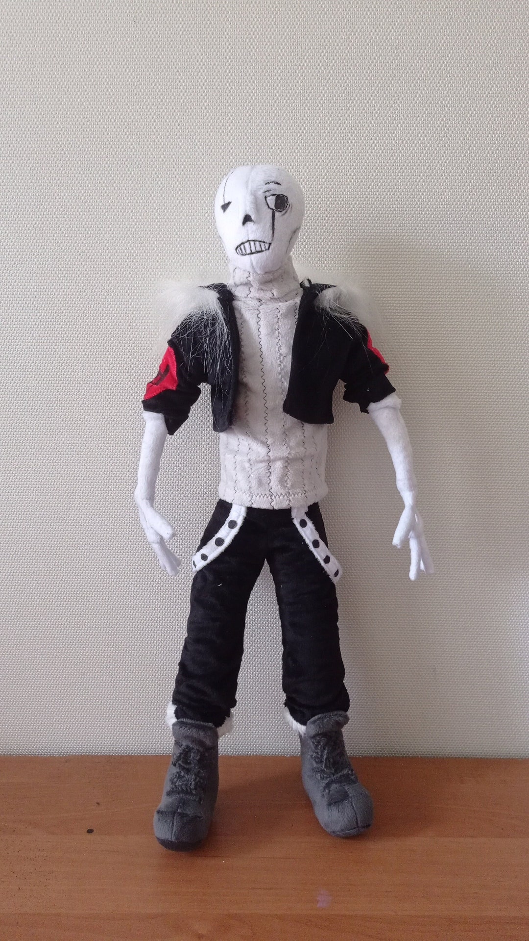 Gaster Untertale Plush Toy 53,5cm 21'' Fanart Detachable Jacket - Etsy