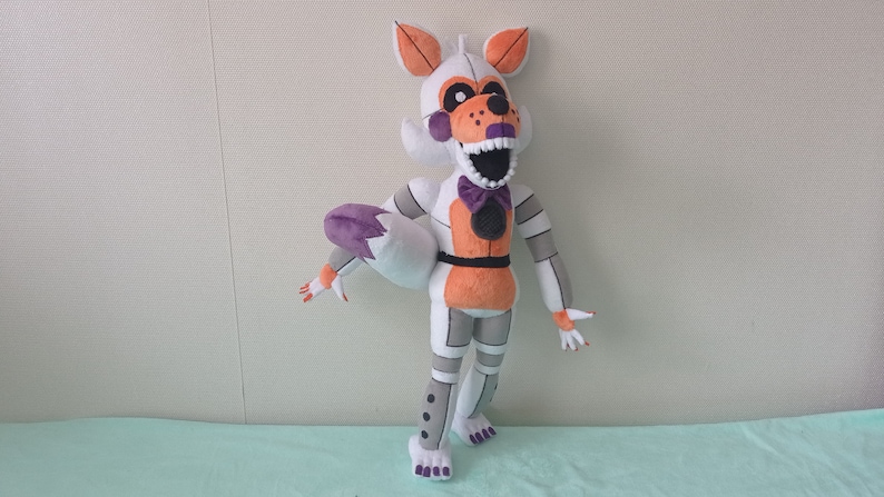 Handmade Foxy Lolbit Plush, 15.7"(40cm) Animatronic Pirate - Etsy