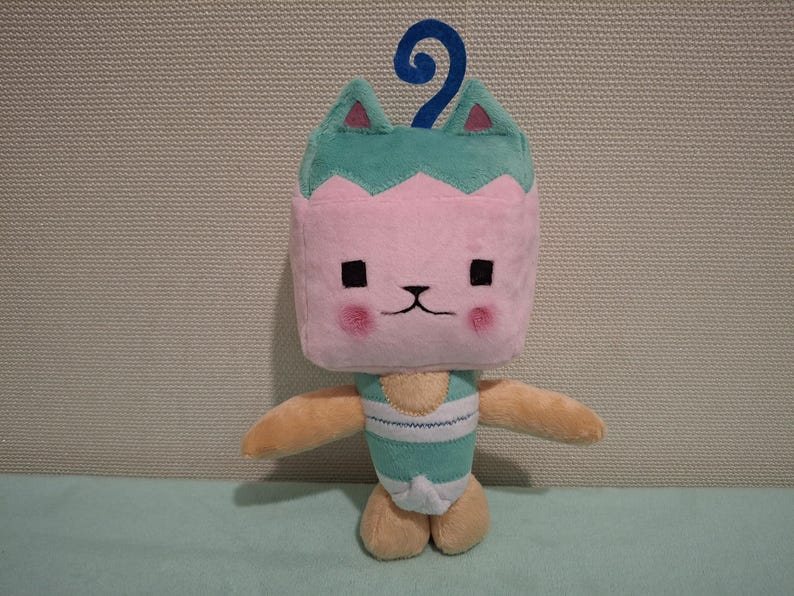 Benny Box Plush Toy, Gabby's Dollhouse Handmade Plushie (7.8")20 сm - Etsy