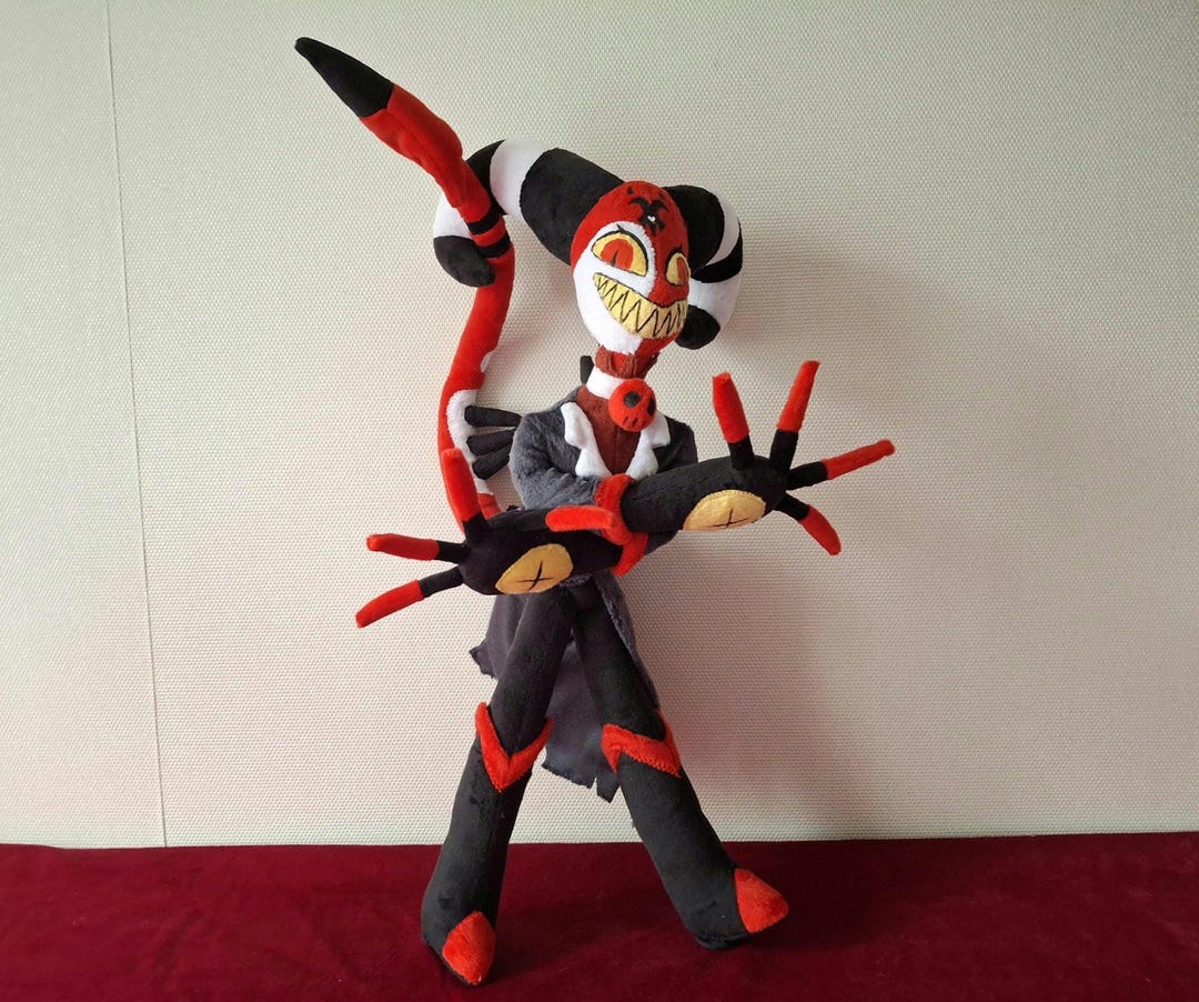 Custom Plush Blitzo(50cm) 19.7" Inspired by Helluva Boss Premium Plush ...