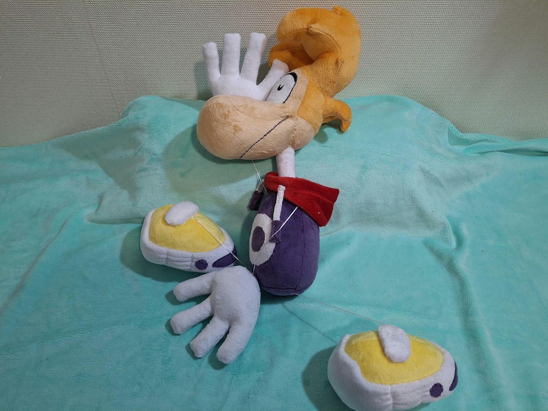 Custom Plush Rayman (45cm) 17.7" Premium Plush - Etsy