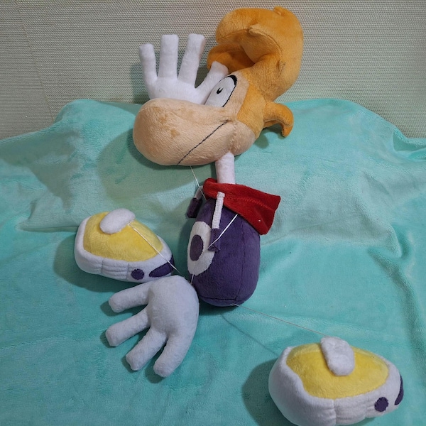 Rayman Plush - Etsy