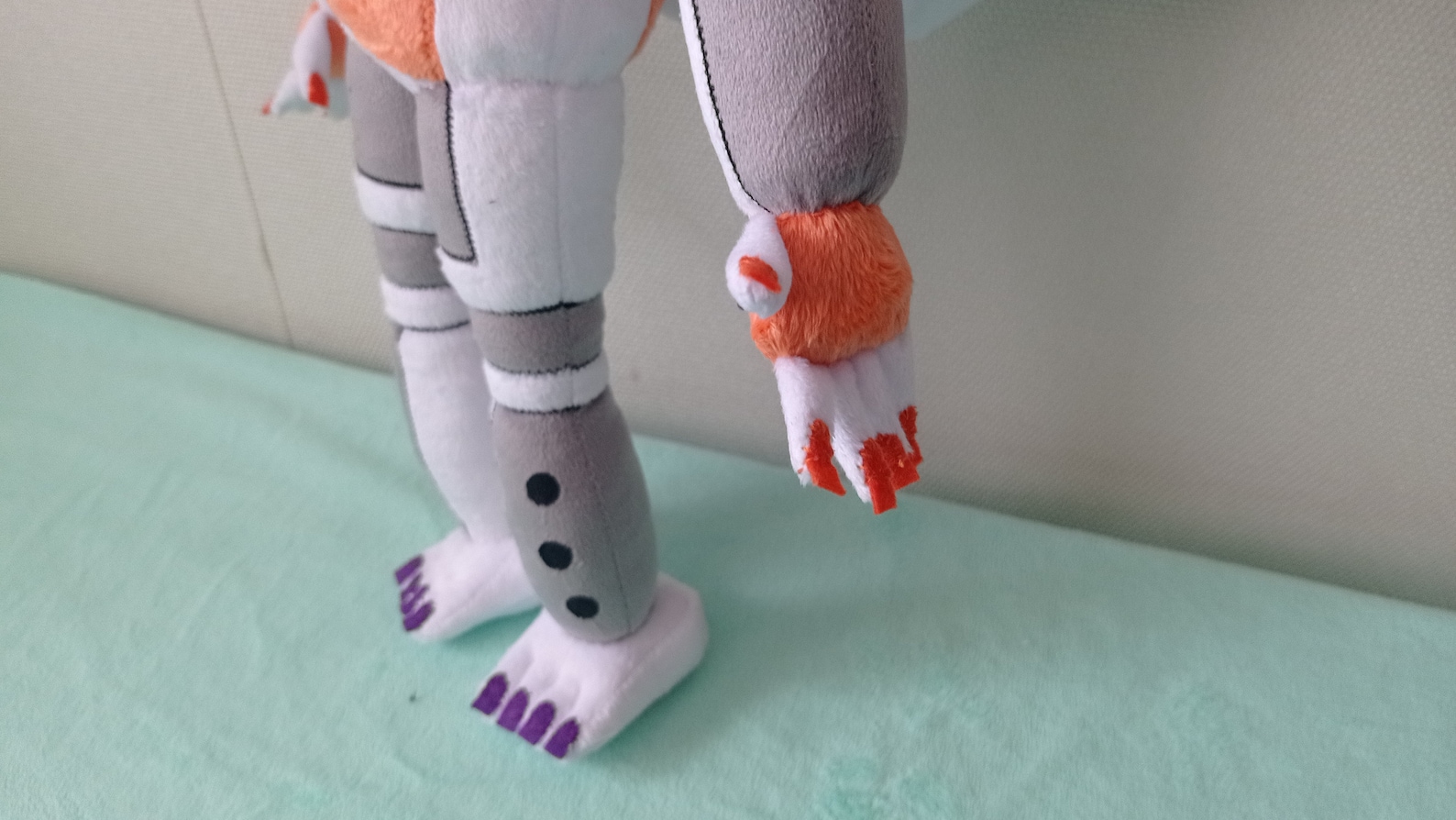 Handmade Foxy Lolbit Plush, 15.7"(40cm) Animatronic Pirate - Etsy
