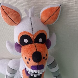 Handmade Foxy Lolbit Plush, 15.7"(40cm) Animatronic Pirate - Etsy