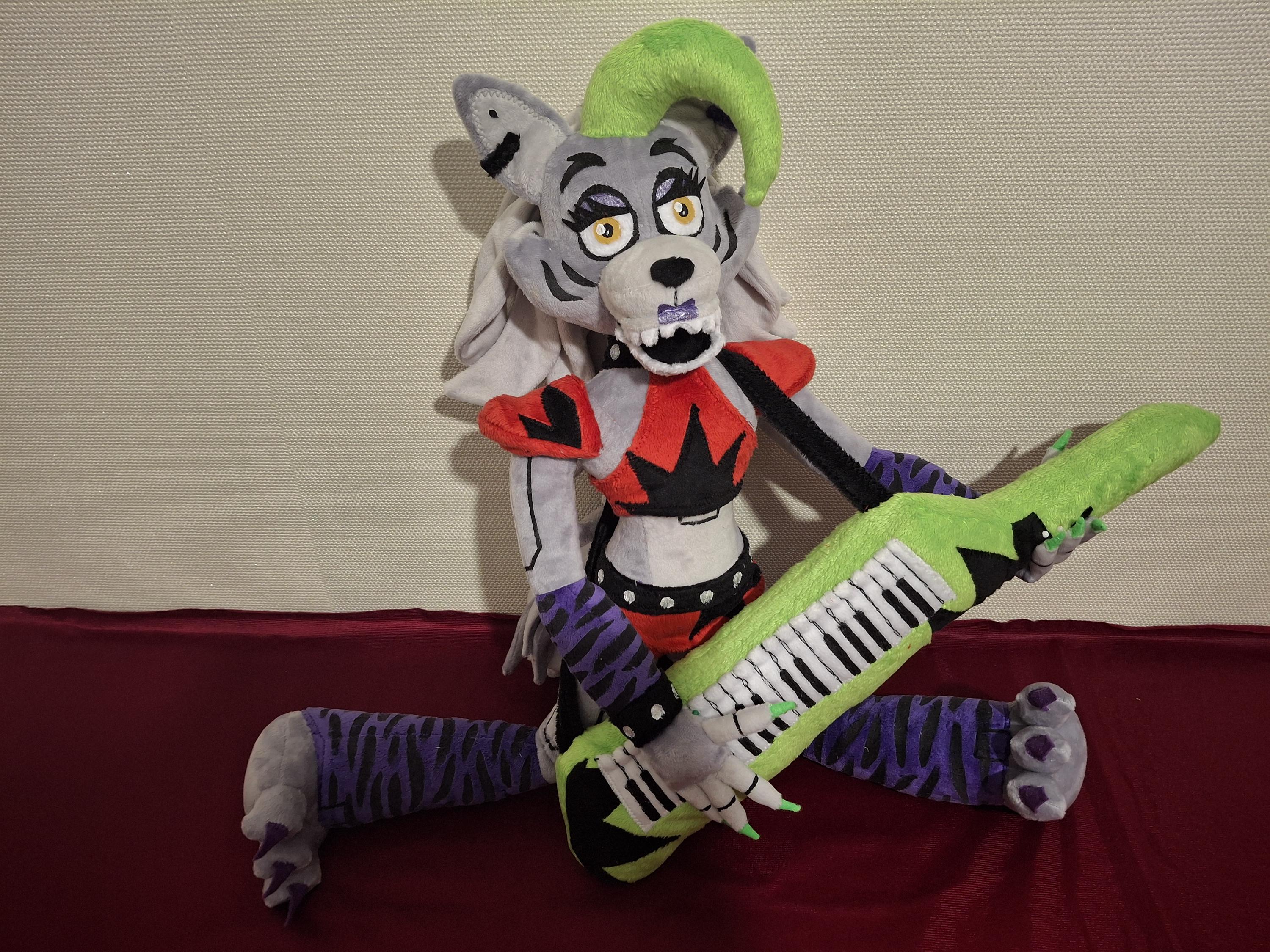Roxy Roxanne Wolf Glemrock Colliction Fnaf Plush Premium (55cm) 21.7 ...