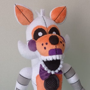 Handmade Foxy Lolbit Plush, 15.7"(40cm) Animatronic Pirate - Etsy