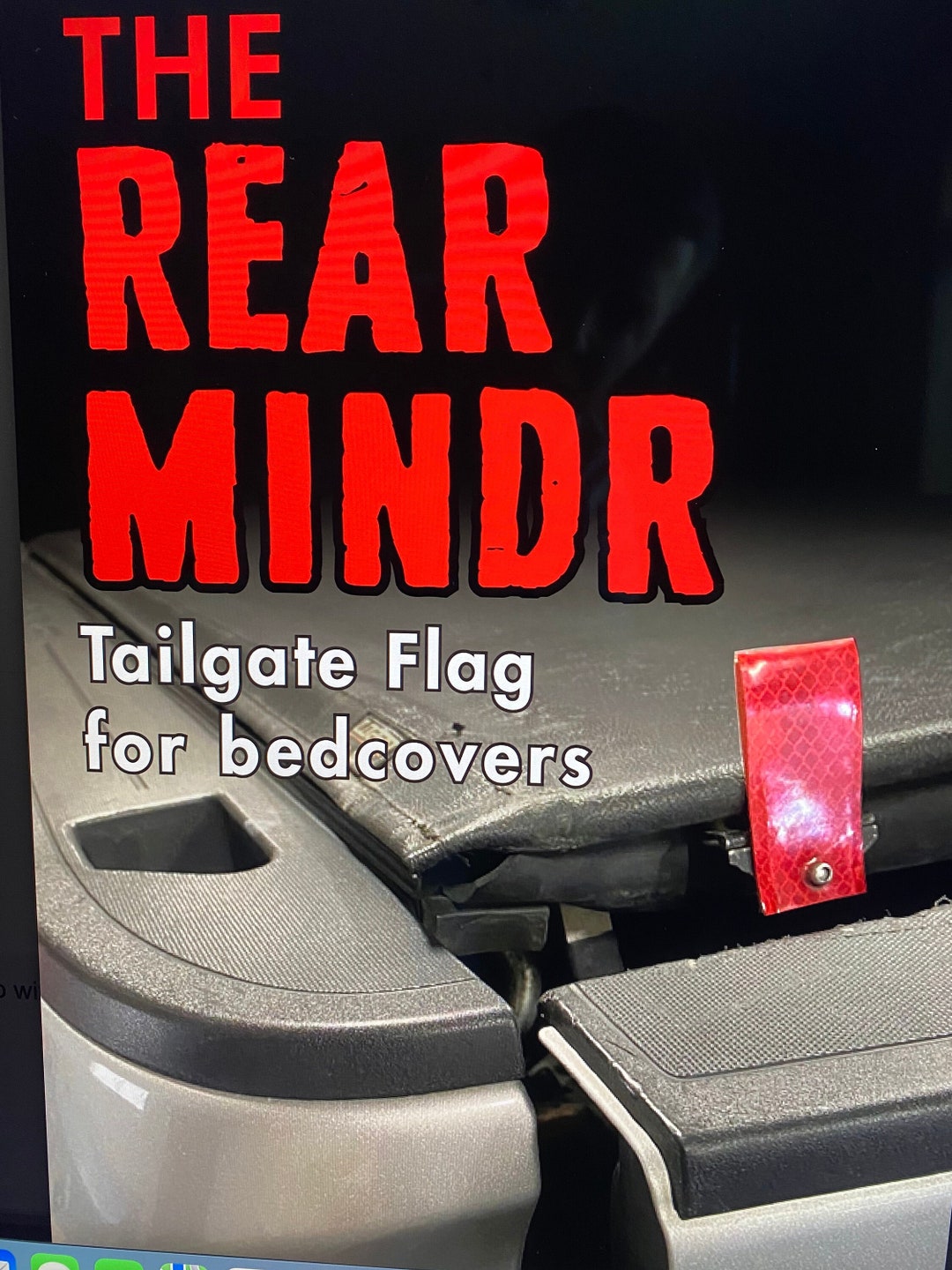 Rearmindr Tailgate Flag for Truck Bed Covers - Etsy