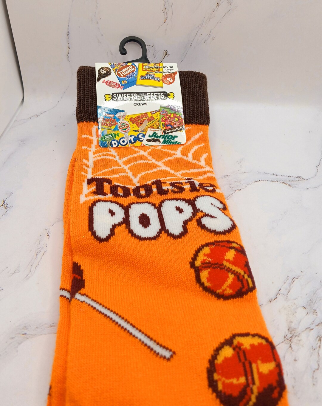 Tootsie Pop Socks 1 Pair Size 6 1/2 12 - Etsy